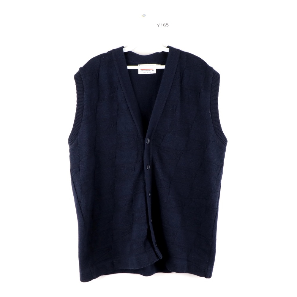 Usps Post Office All Over Eagle Sweater Vest Blue - Gem